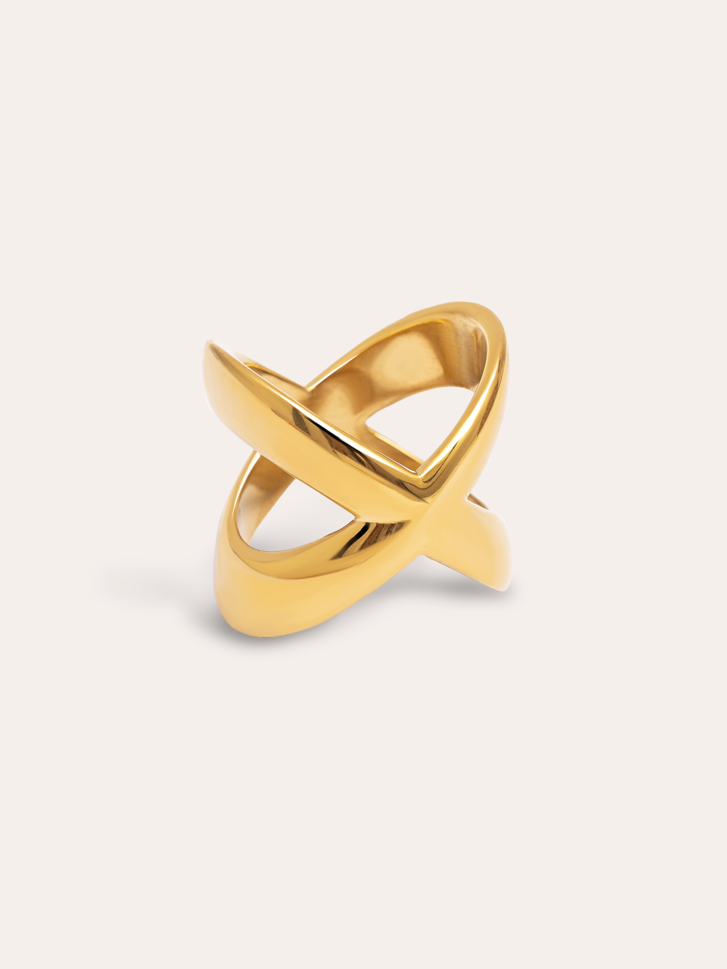 Always Stainless Steel Gold Ring – SINGULARU
