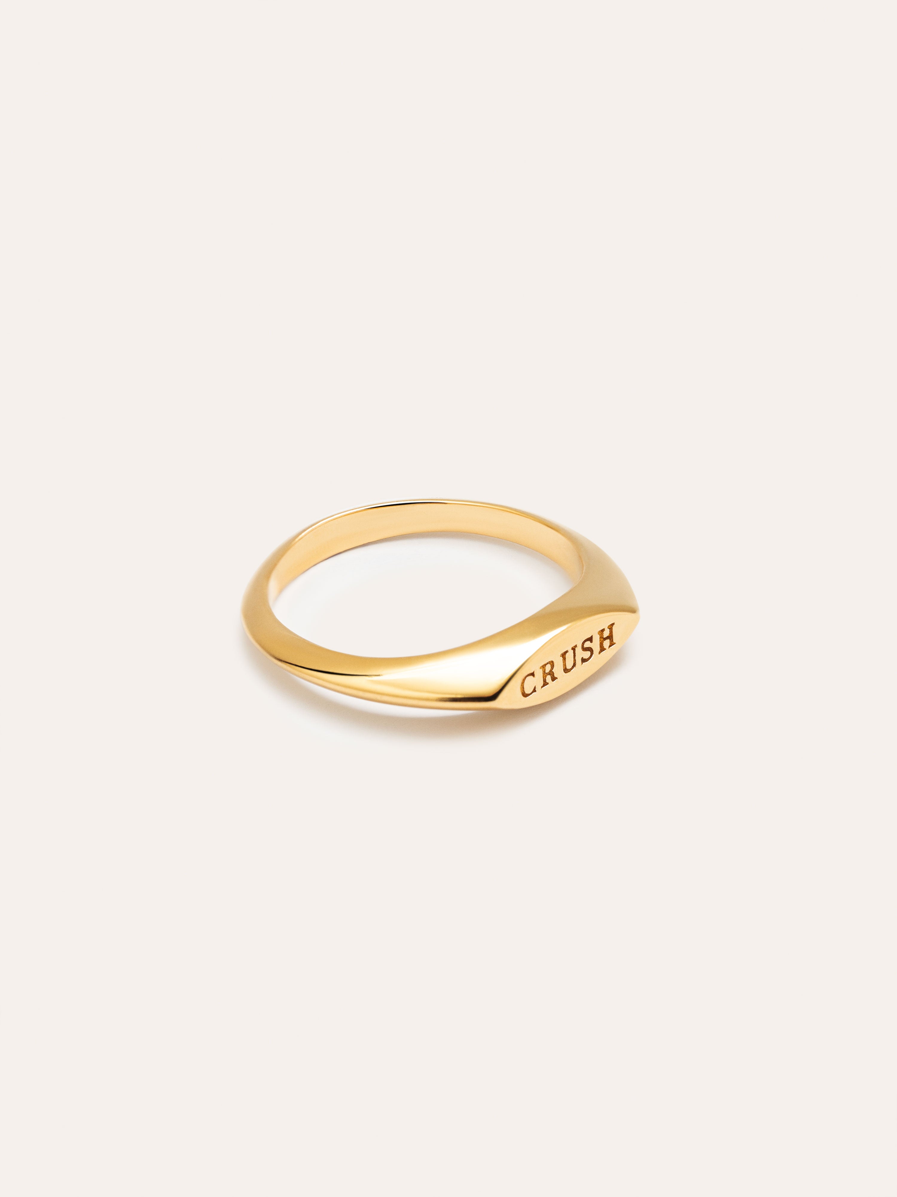 Crush Gold Ring – SINGULARU