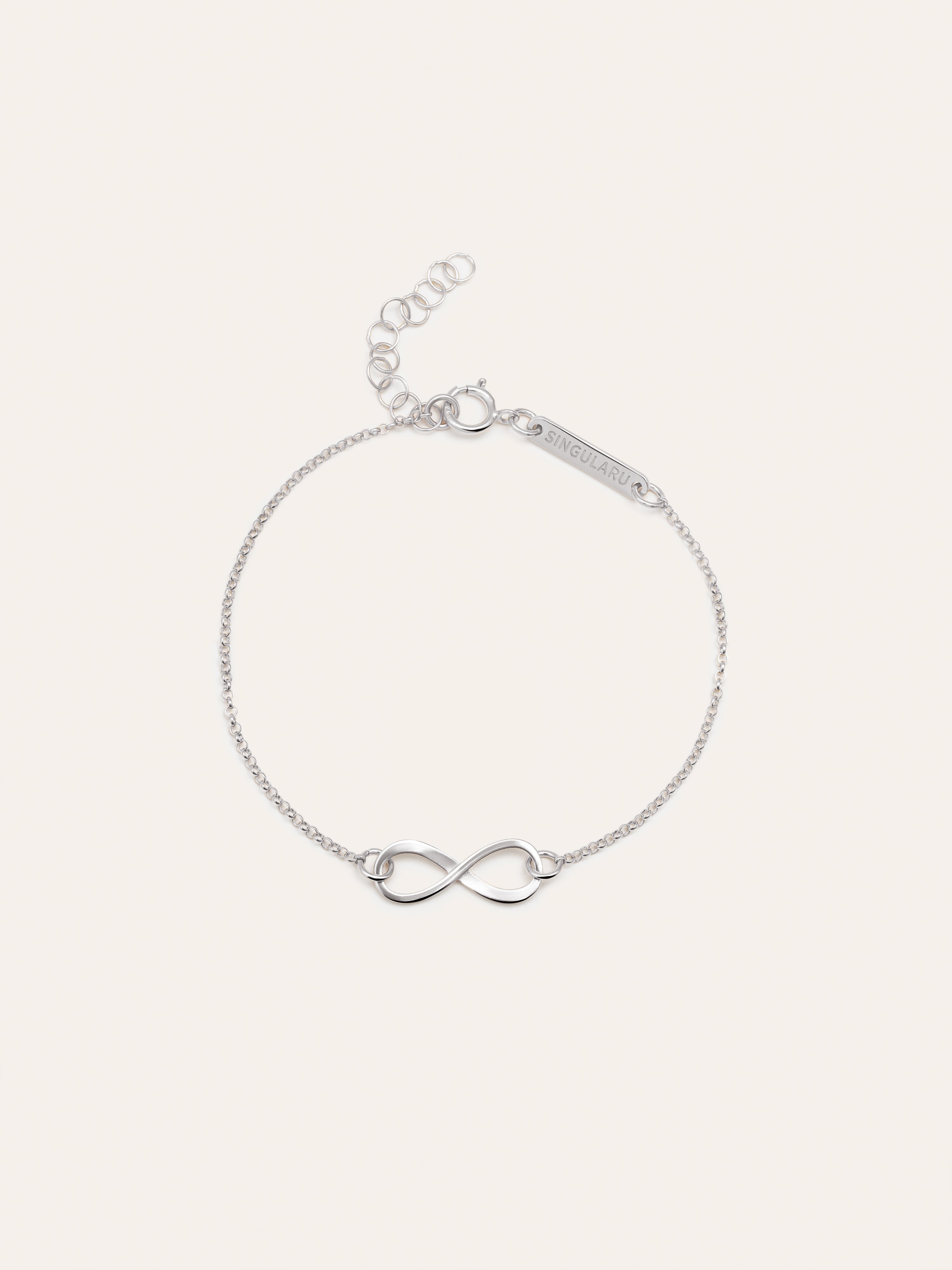 Infinity Silver Bracelet – SINGULARU