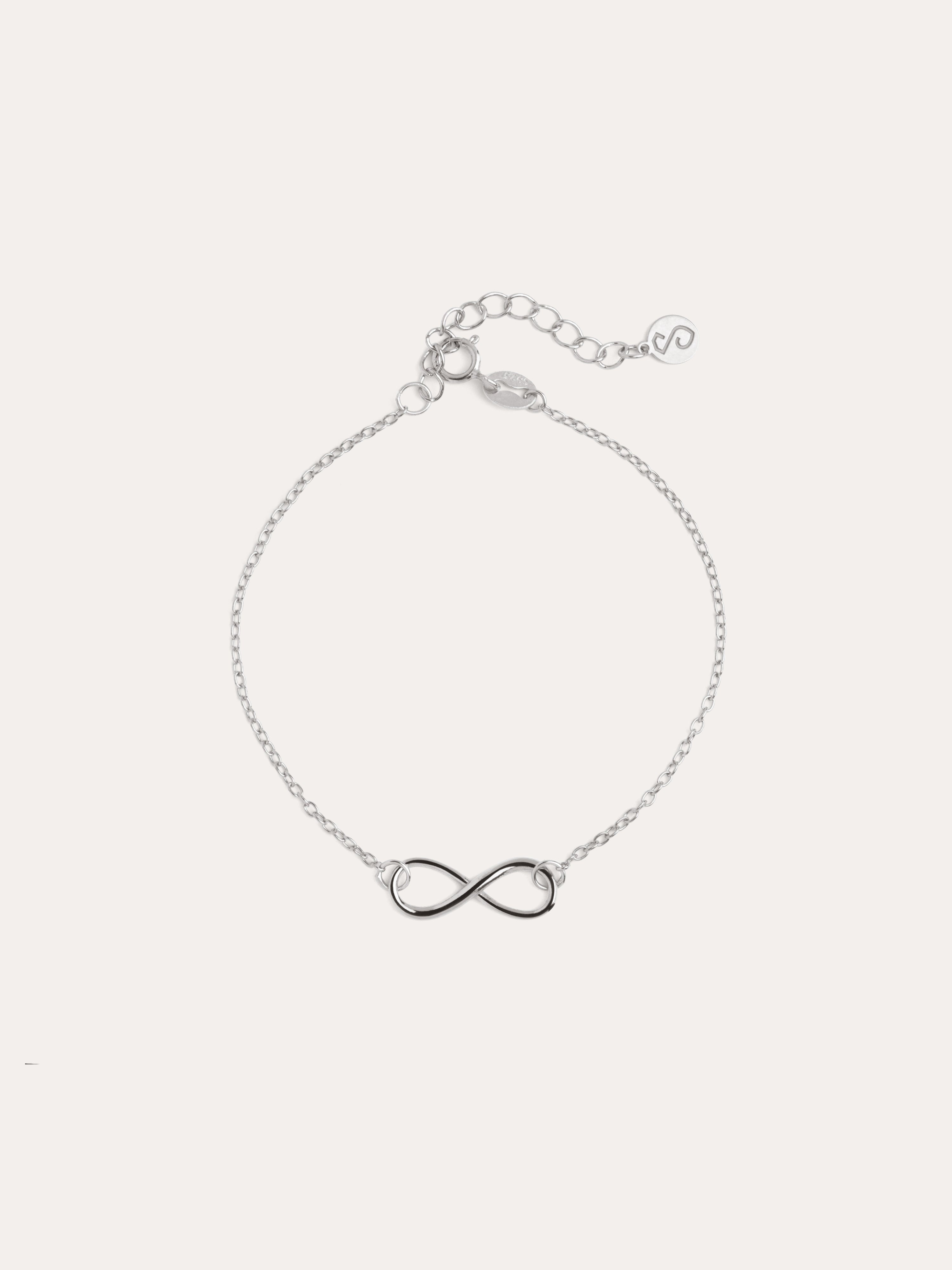 Infinity Silver Bracelet – SINGULARU