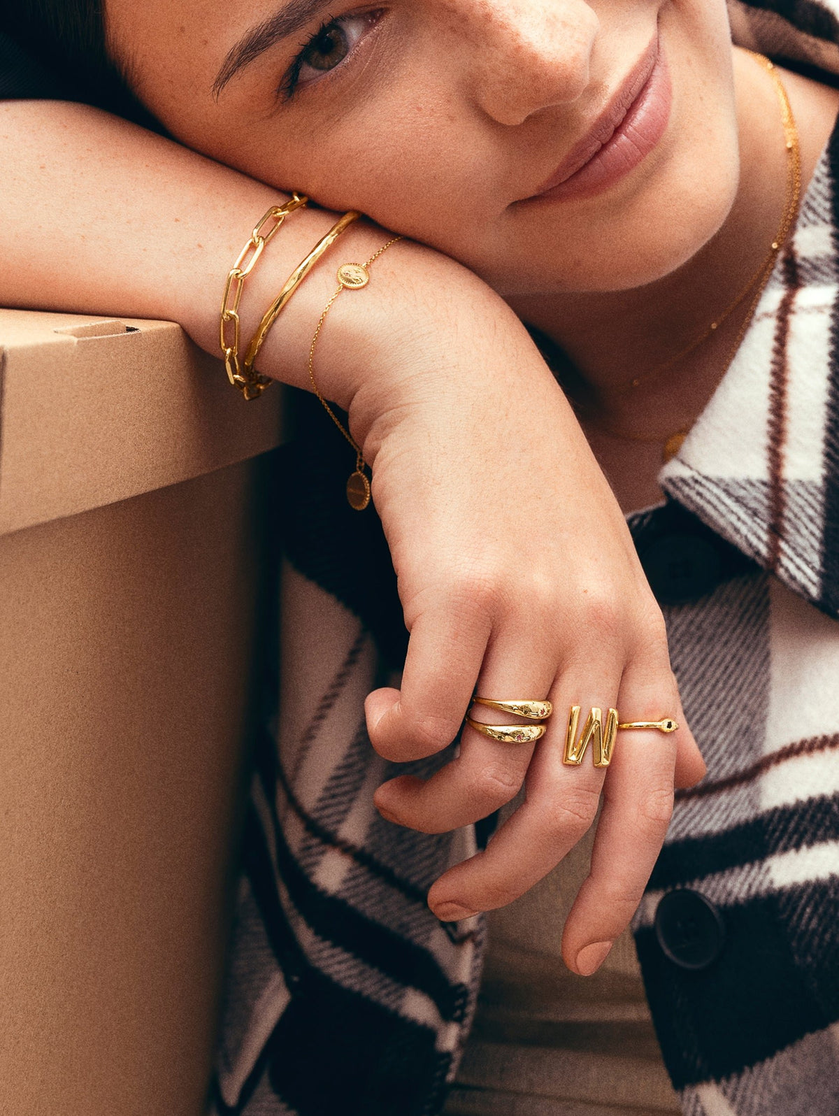 Spark Color Gold Ring – SINGULARU