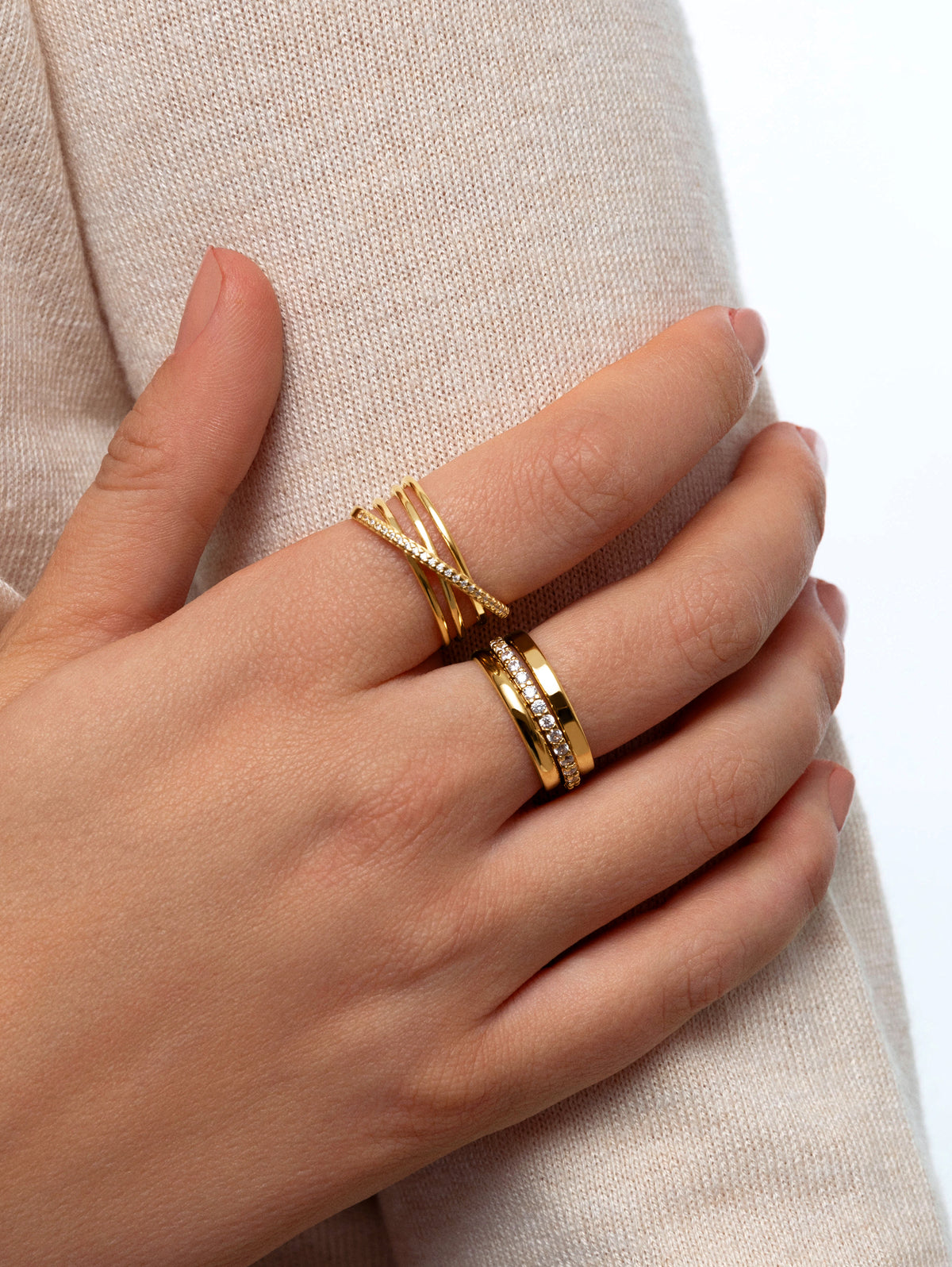 Choices 3 Gold Rings Pack – SINGULARU