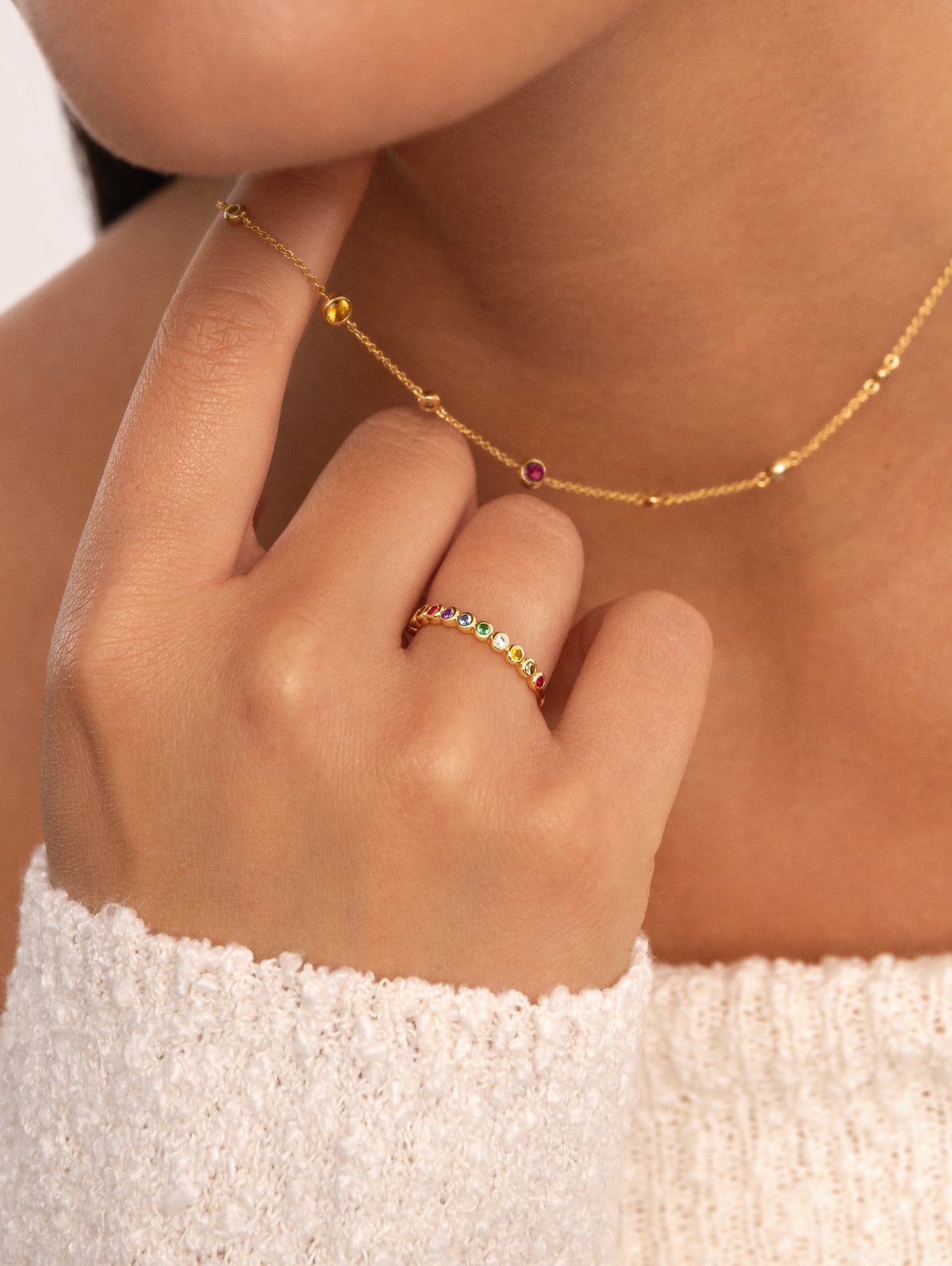 Orbit Gold Ring – SINGULARU