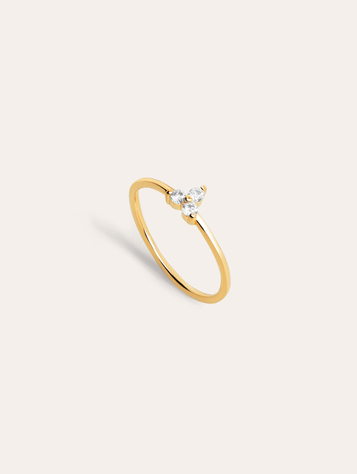 Clover Gold Ring – SINGULARU