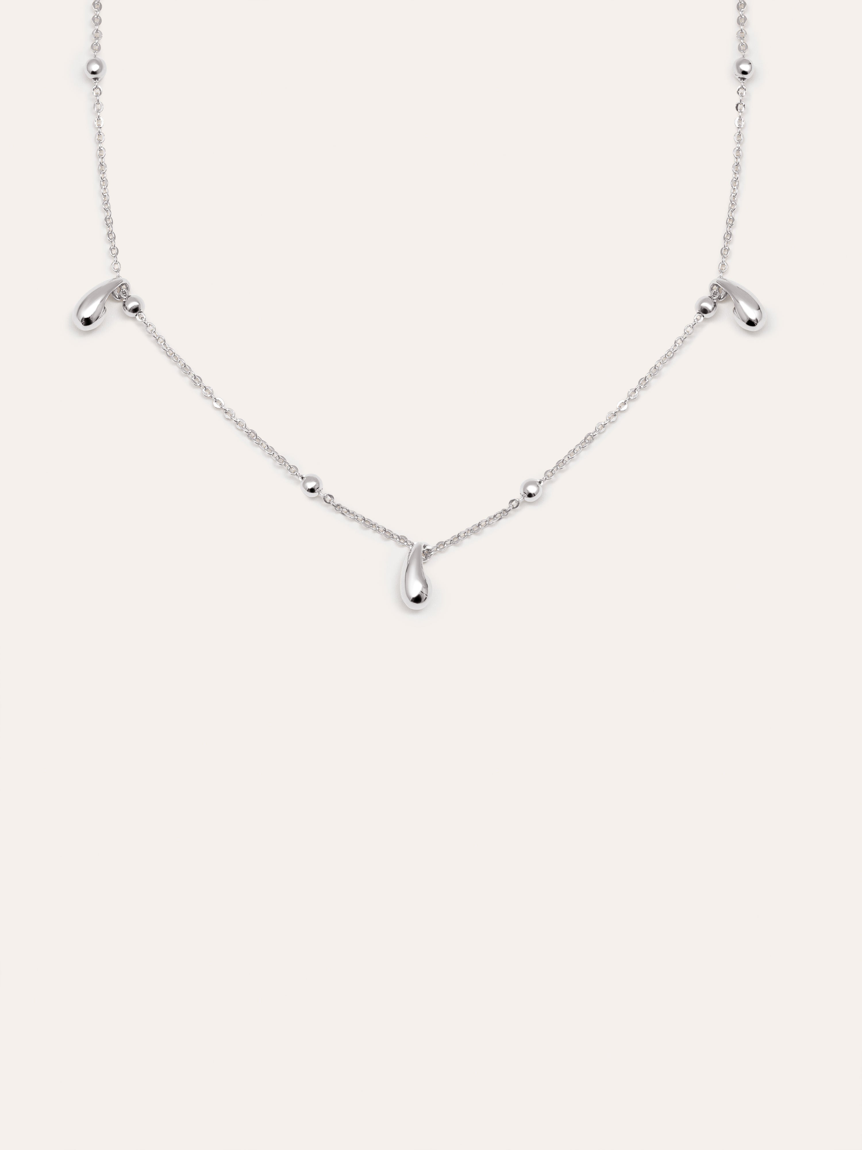 Drops and Dots Necklace – SINGULARU