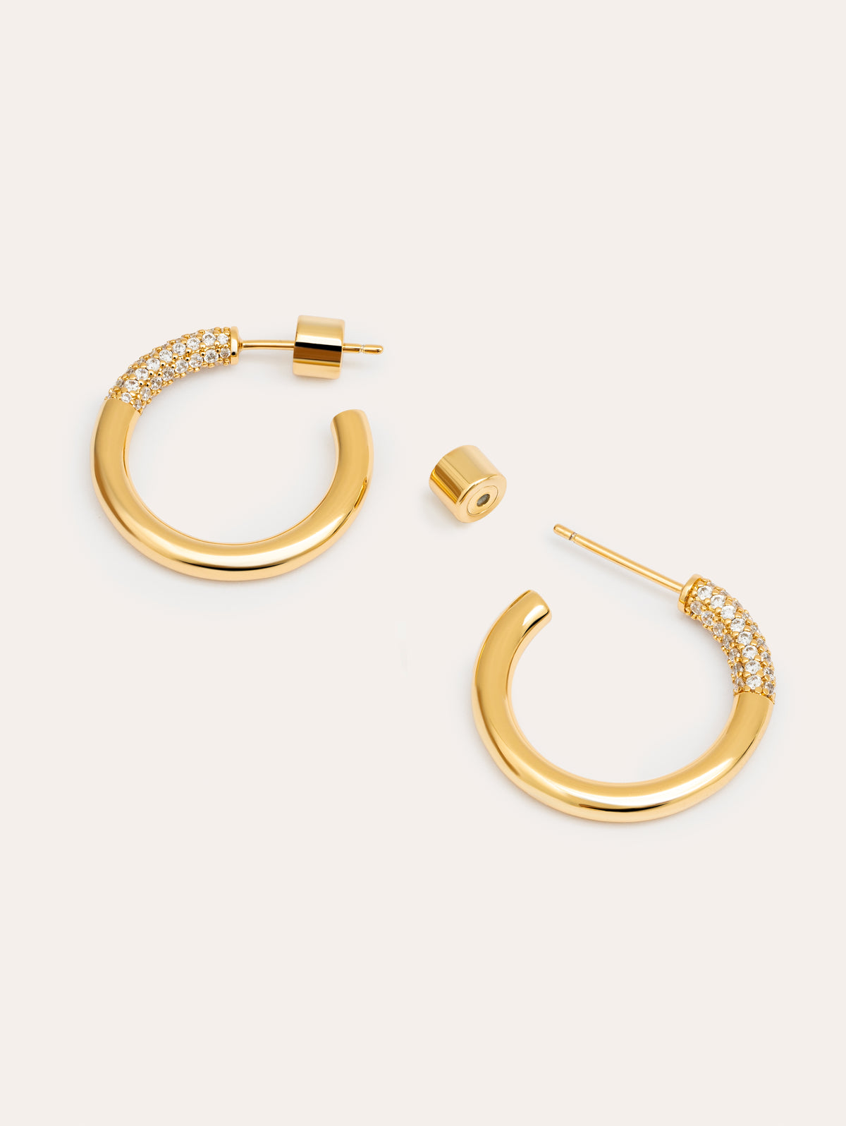 Alma Gold Earrings – SINGULARU